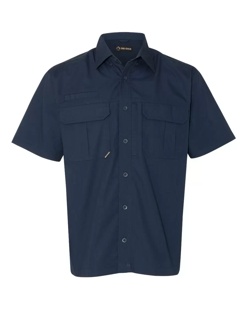 DRI DUCK 4463 Utility Short Sleeve Ripstop Shirt - From $9.73