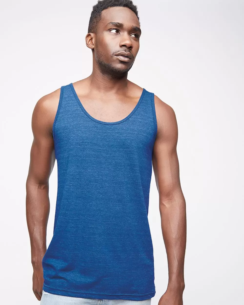 BB408W Poly/Cotton Tank - From $2.17