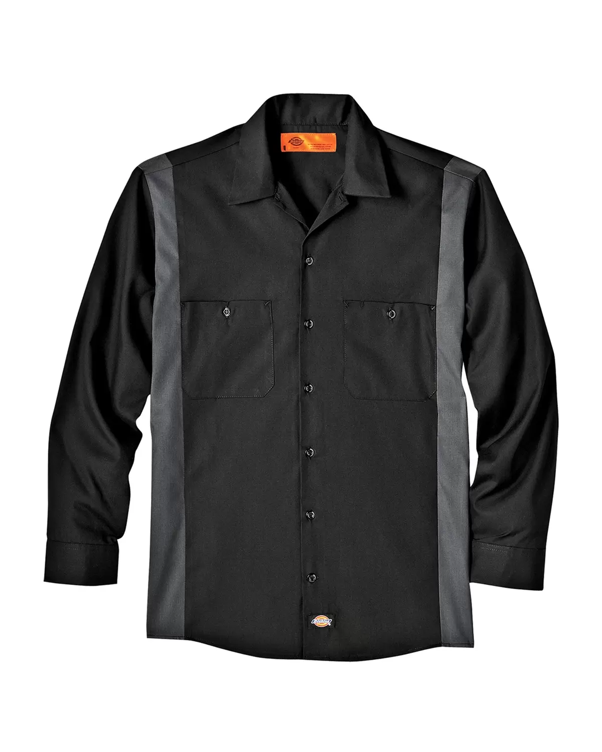 Dickies LL524T 4.5 oz. Industrial Long-Sleeve Color Block Shirt - From ...
