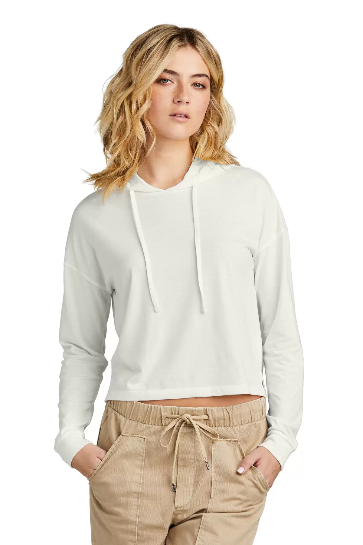 District Clothing DT1390L District Women's Perfect Tri Midi Long Sleeve ...