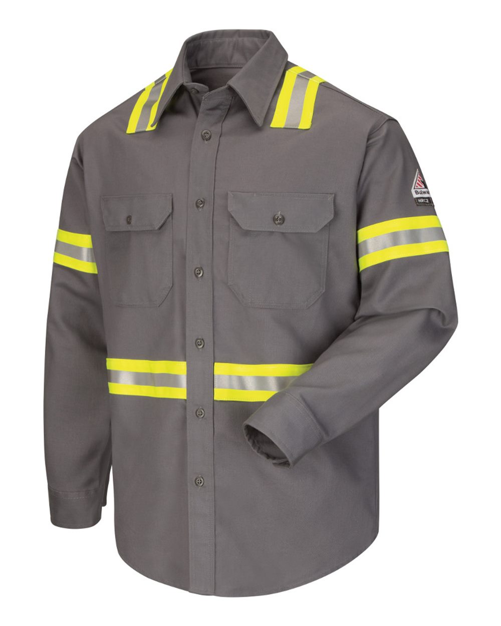 Bulwark SLDTT Men's Tall Enhanced Visibility Uniform Shirt